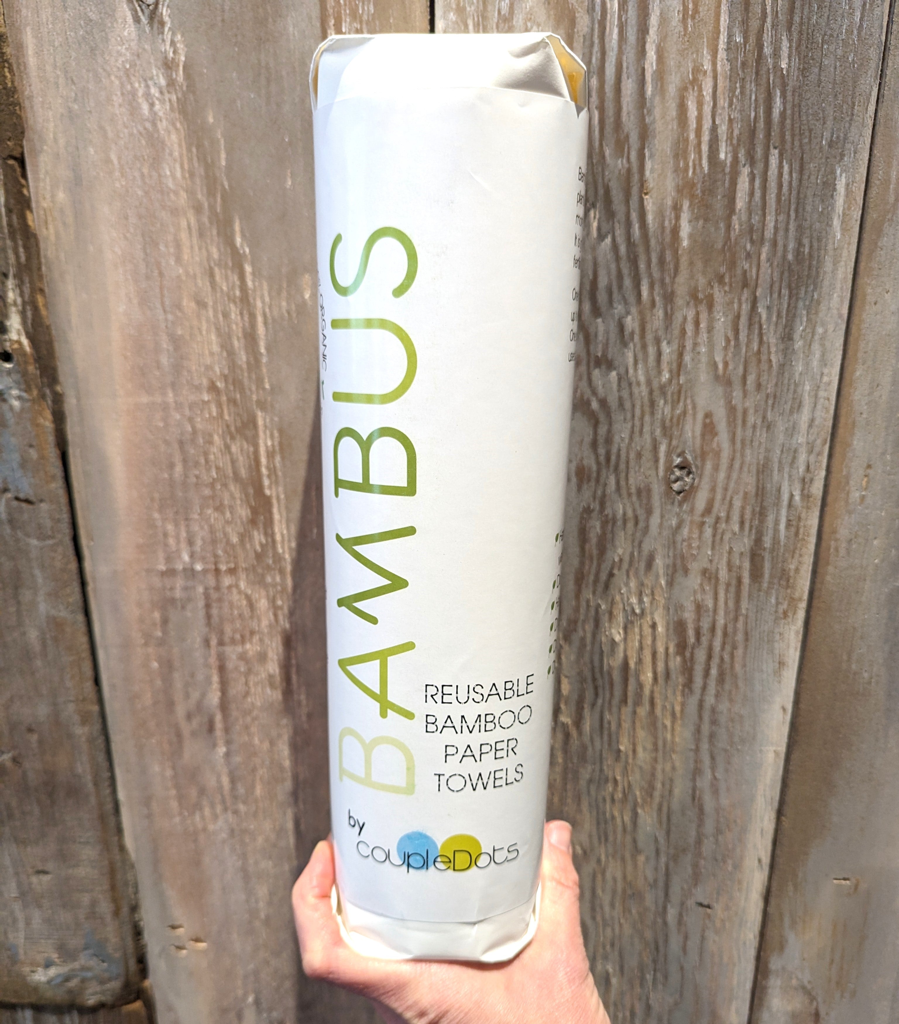 Organic Reusable Bamboo Paper Towel – Happy Earth