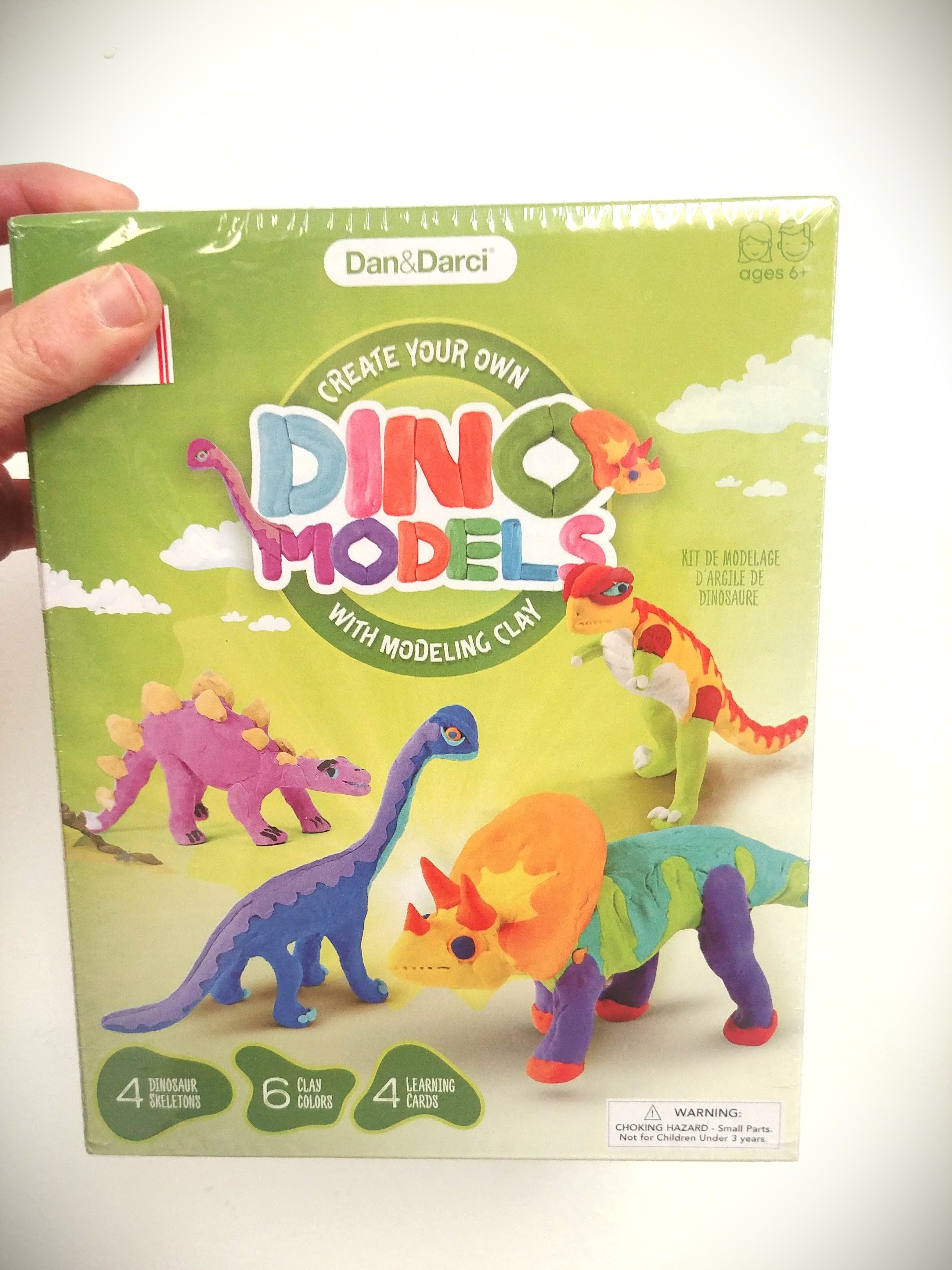 Dino Clay And Skeleton Models – Happy Earth