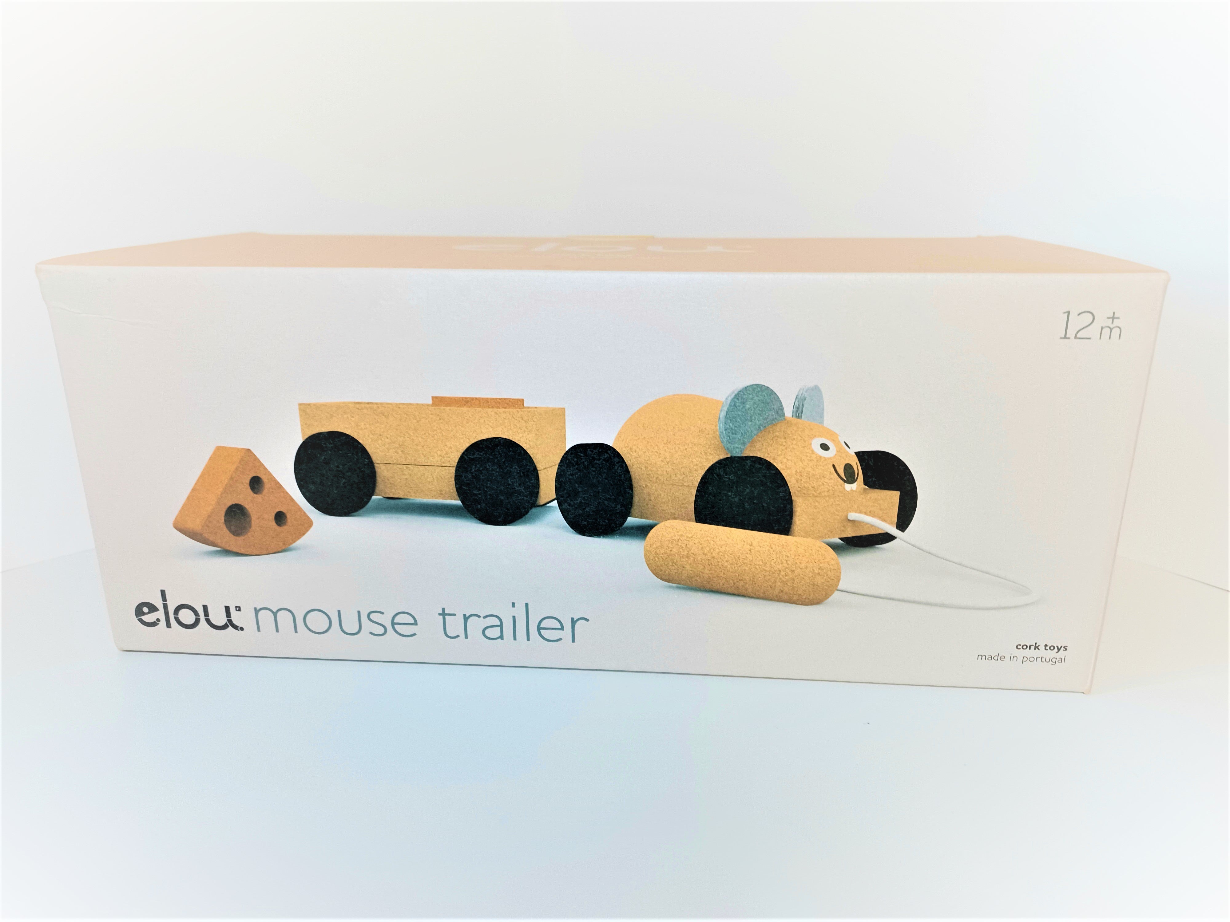 Elou Mouse and Trailer – Happy Earth